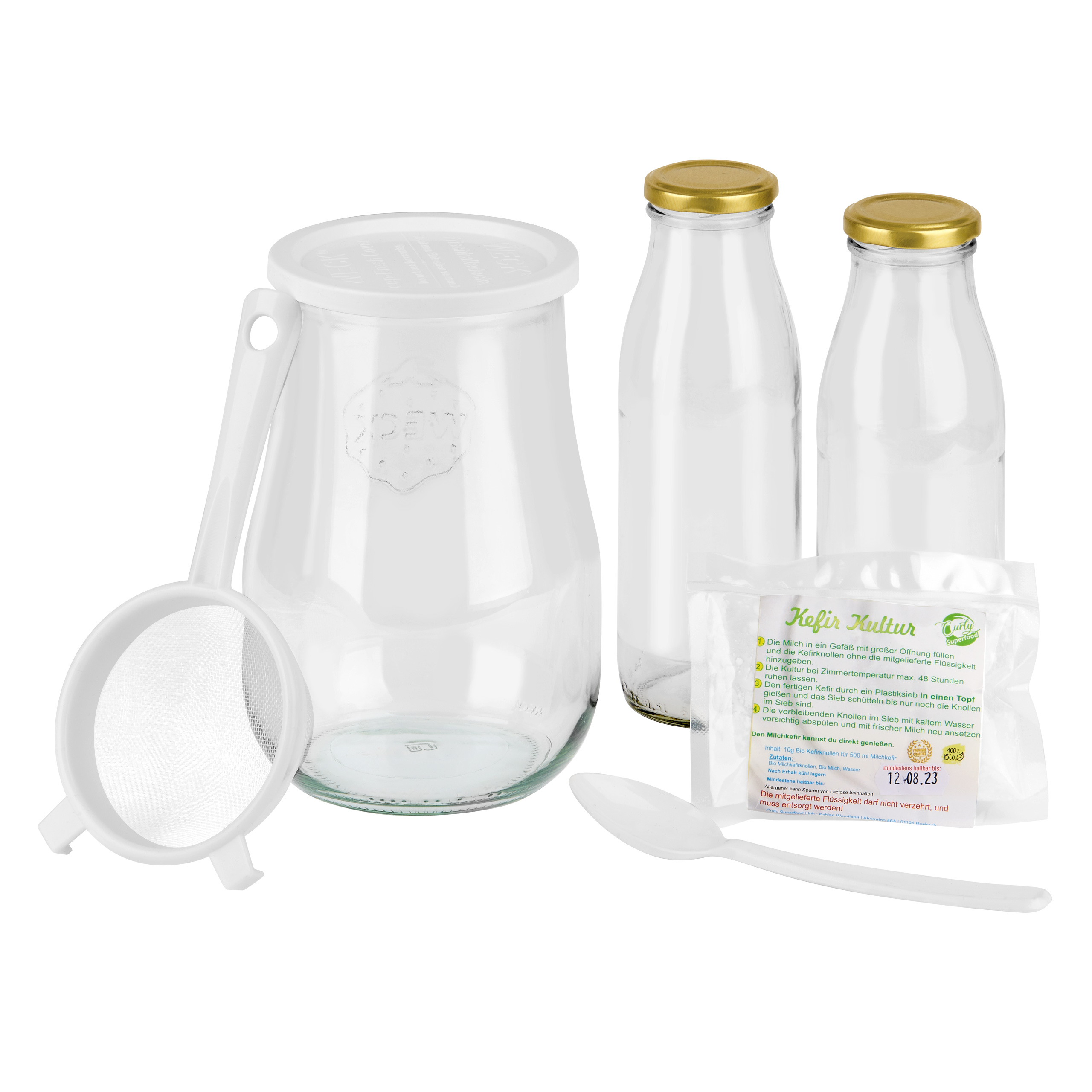 Wasserkefir Starter Set kaufen - Curly Superfood